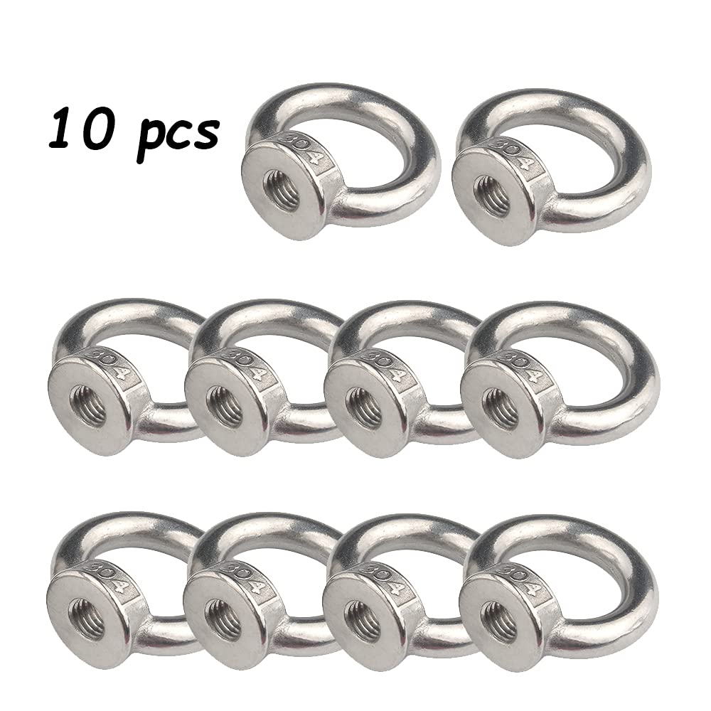 Set 10 piulite, Inox, 36 mm, Argintiu - eMAG.ro