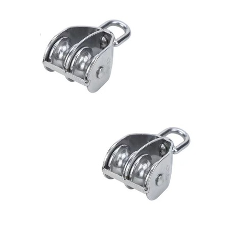 Set de 2 scripeti, Sunmostar, Inox, Argintiu - eMAG.ro