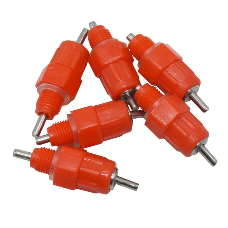 Set 5 adapatoare pentru pui, Inox, Rosu - eMAG.ro