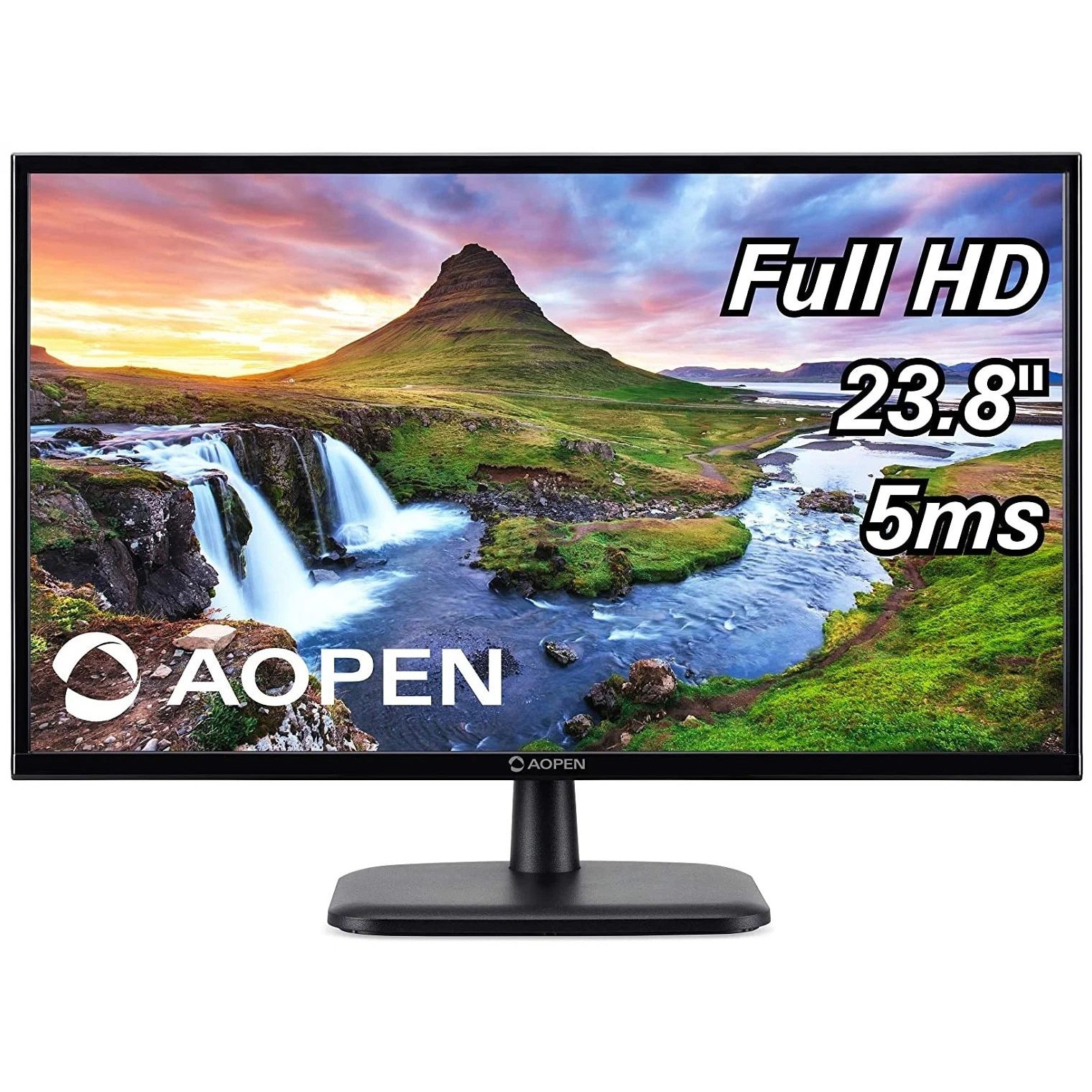Монитор AOPEN 24CL1Ybi, 23.8", LED, IPS, 1920 x 1080, VGA, 1 x HDMI 1.4 ...