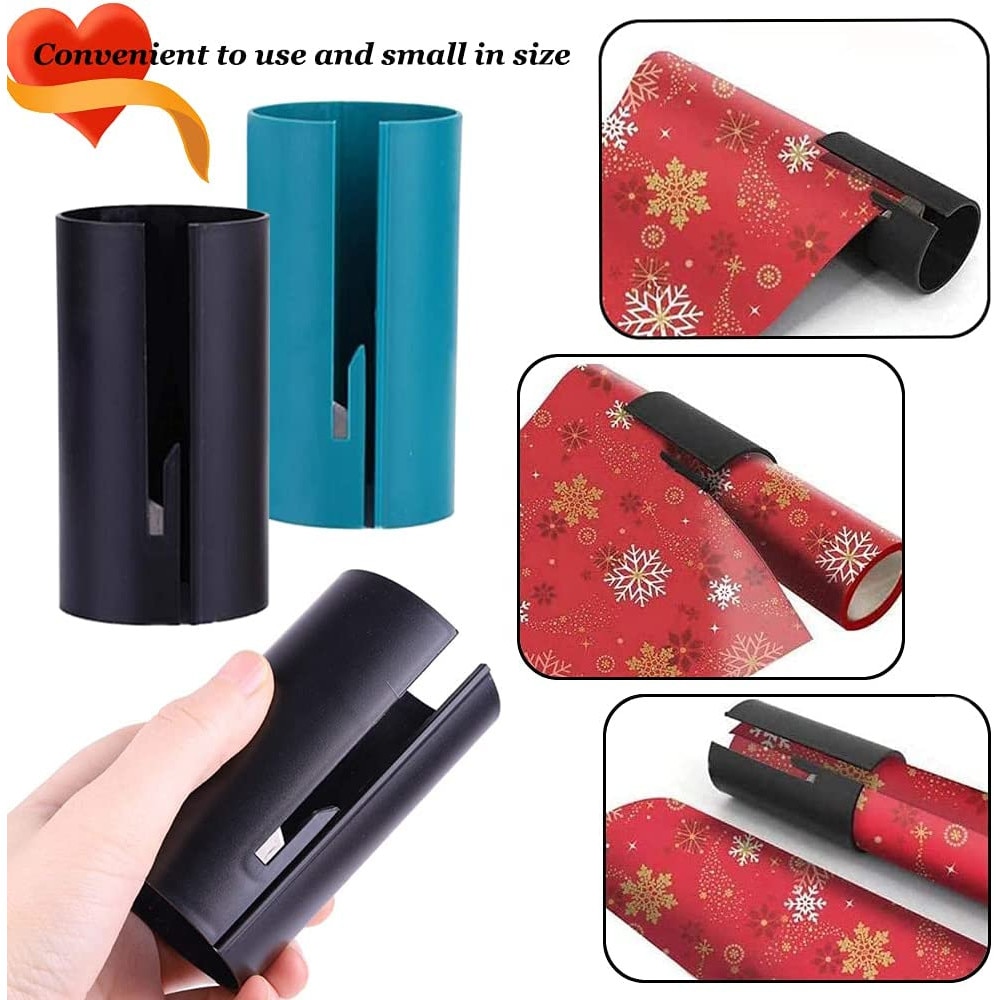 Set 4xsuport/cutter hartie impachetat, Plastic, Universal, Multicolor ...