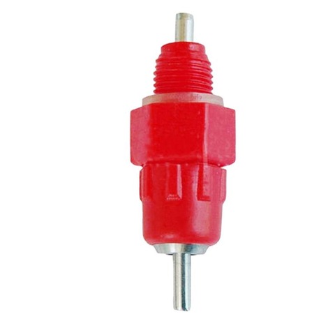 Set 5 duza apa pentru pasari, Plastic/Inox, Rosu - eMAG.ro