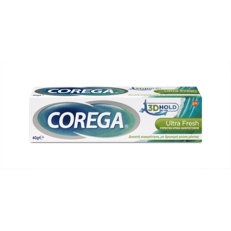 Crema de fixare Corega Ultra Fresh, pentru proteze artificiale, 40g ...