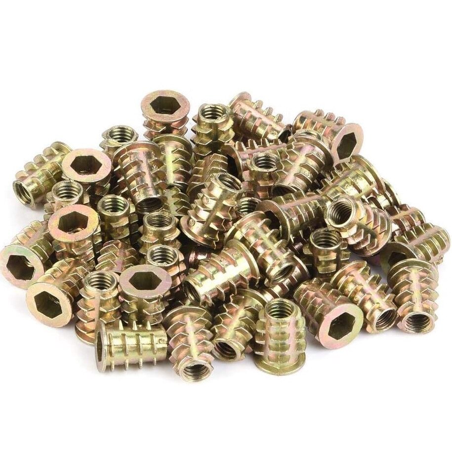 Set 50 piulite hexagonale, M6, 9 tipuri, Auriu - eMAG.ro