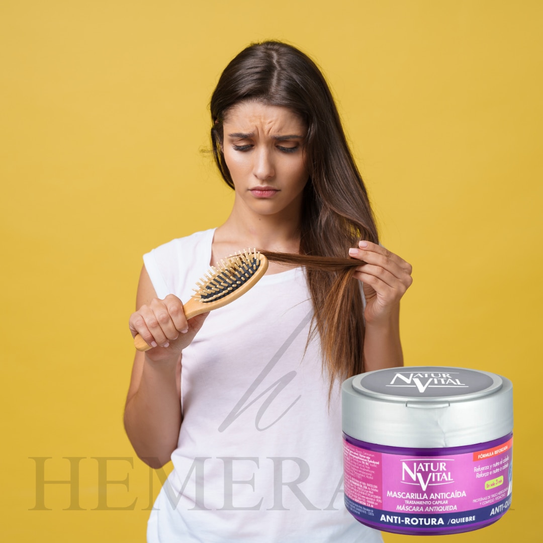Masca regeneratoare impotriva caderii parului, Natur Vital Anti ...