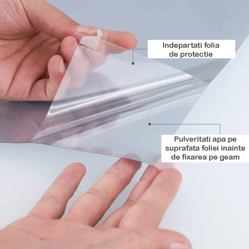 Folie Reflexiva SIKS Pentru Geamuri Interioare, Cu Efect De Oglinda ...