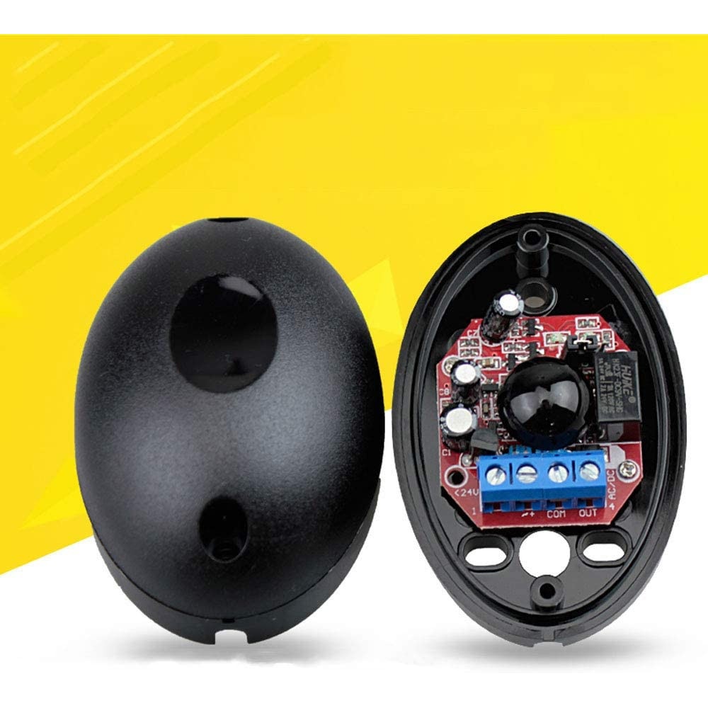 Senzor fotocelula cu infrarosu, 24 V, Negru - eMAG.ro