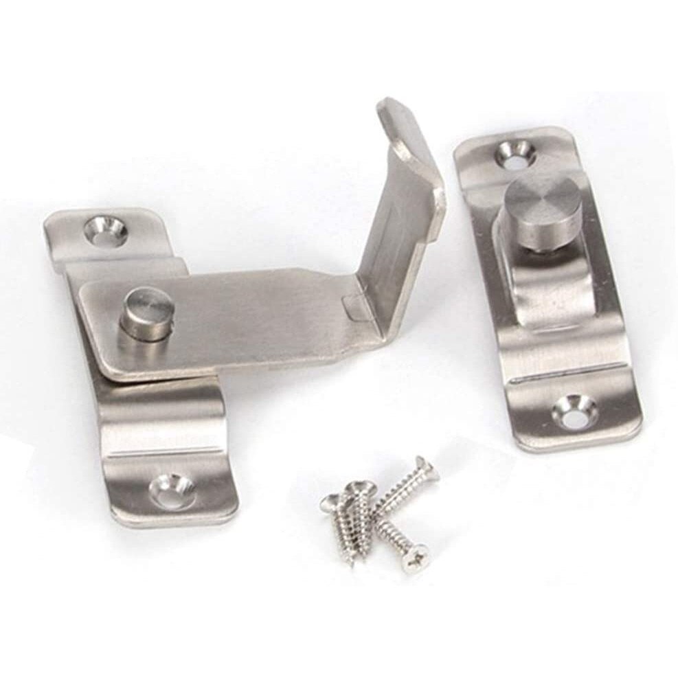 Balama inchidere 90 grade, Inox, Argintiu - eMAG.ro