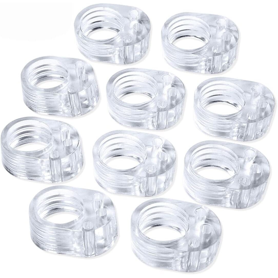 Set 12 opritoare clanta, Plastic, Transparent - eMAG.ro