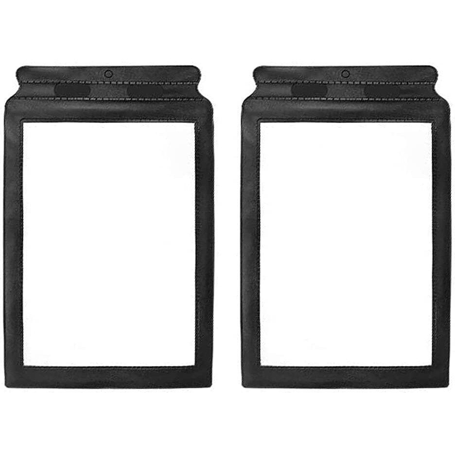 Set 2 lupe de citire, PVC, A4, 22.5x16 cm, Negru - eMAG.ro