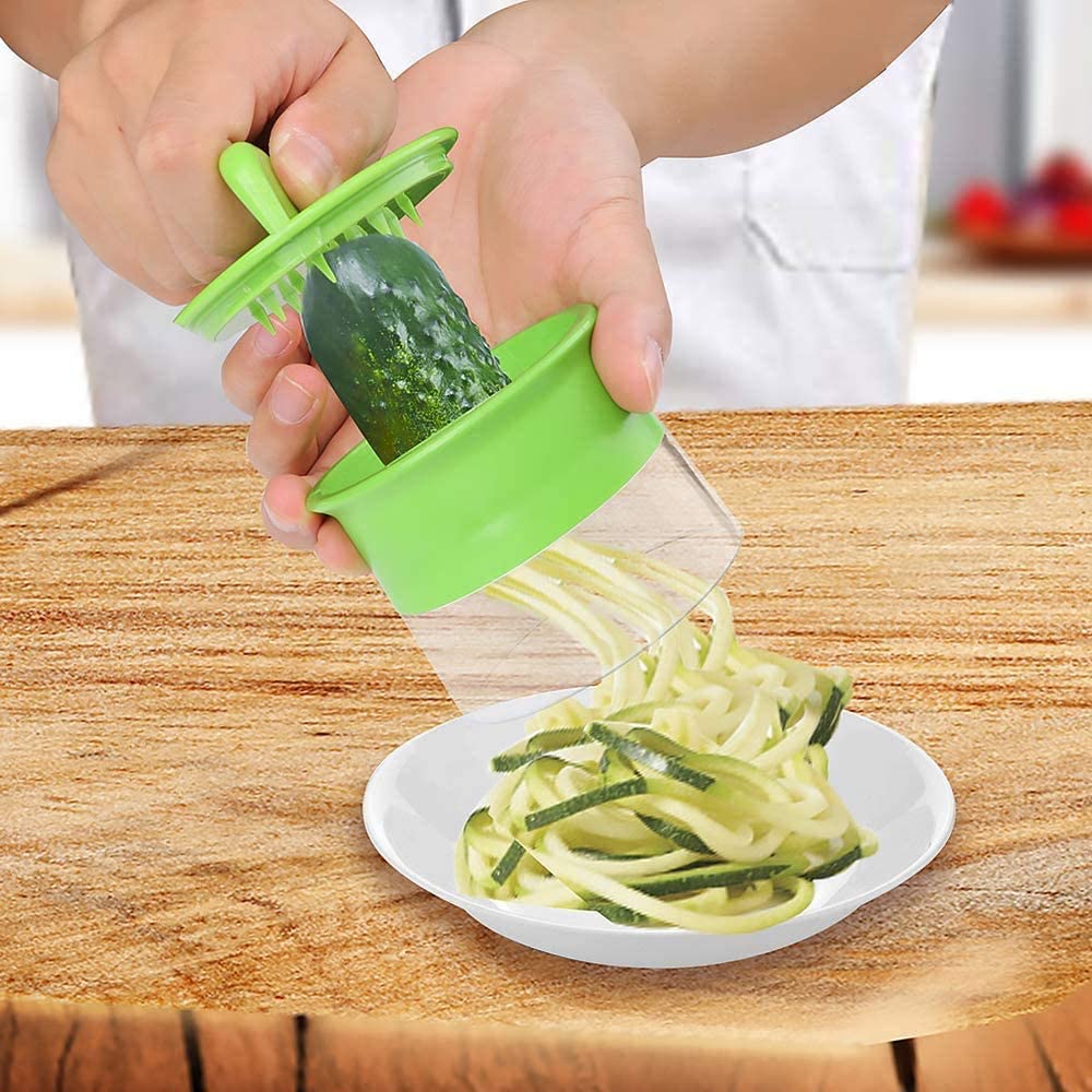 Feliator manual, Plastic/Inox, Verde/Transparent - eMAG.ro