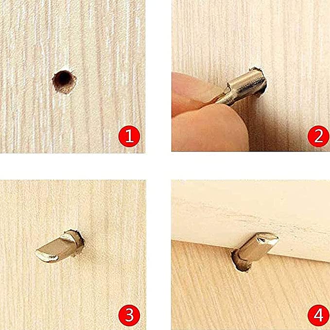 Stifturi pentru rafturi, 5x19mm, Inox, 20 buc - eMAG.ro