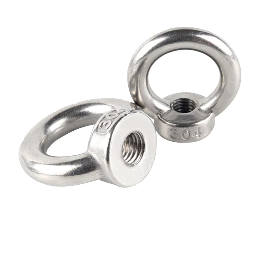 Set 6 suruburi cu inel, Inox, M6 x 60 mm, Argintiu - eMAG.ro