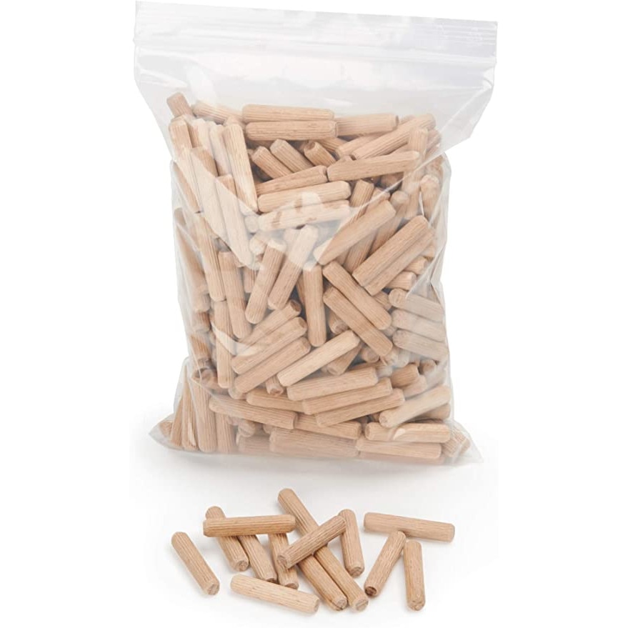 Set 800 dibluri, Lemn, 10 x 40 mm, Maro - eMAG.ro