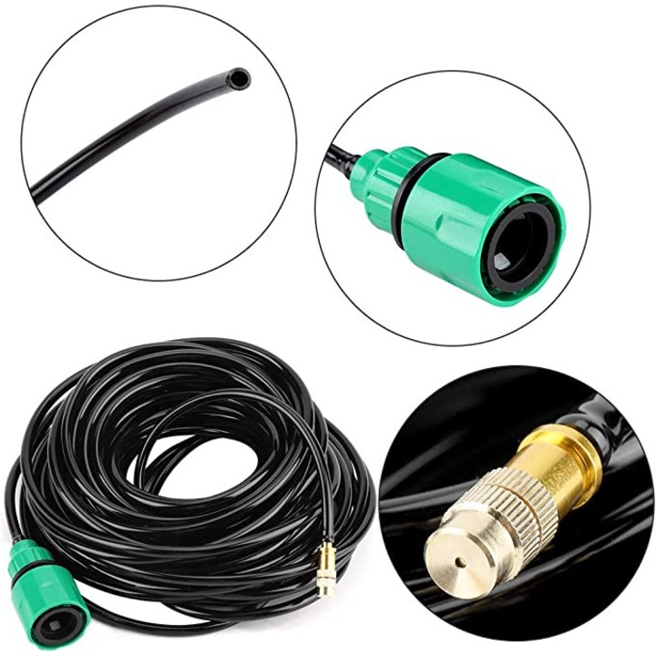 Kit de irigare gradina, ABS, 4/7", 10 duze, Multicolor - eMAG.ro