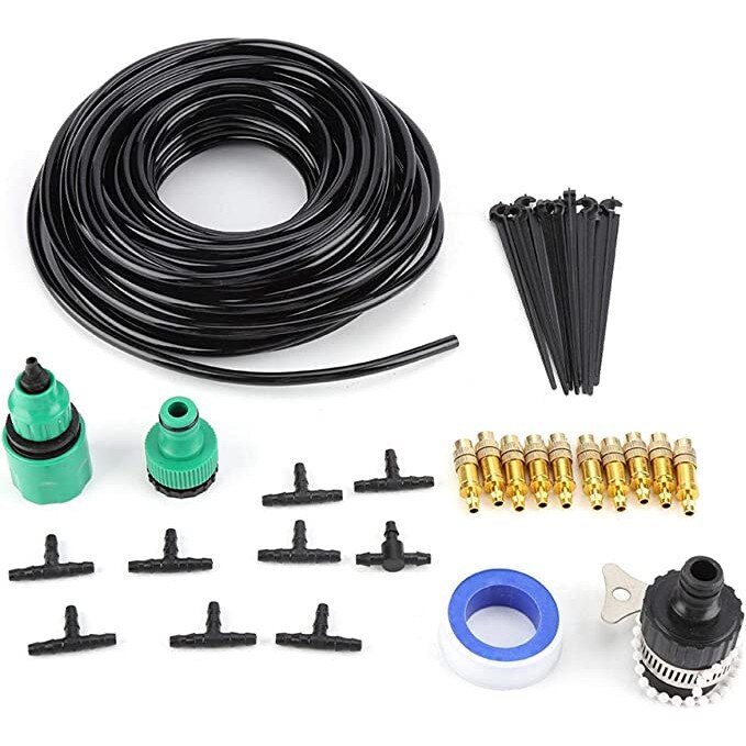 Kit de irigare gradina, ABS, 4/7", 10 duze, Multicolor - eMAG.ro