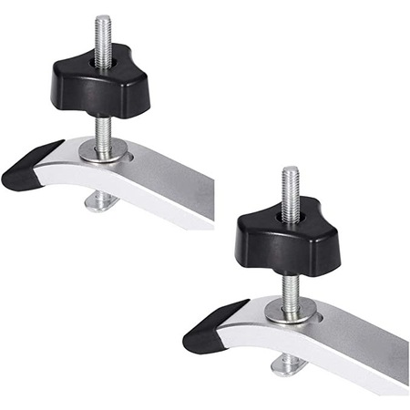 2 seturi de cleme de fixare, Metal, Argintiu - eMAG.ro