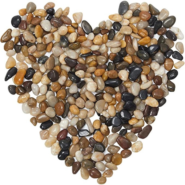 Pietris decorativ, 1kg, Multicolor - eMAG.ro