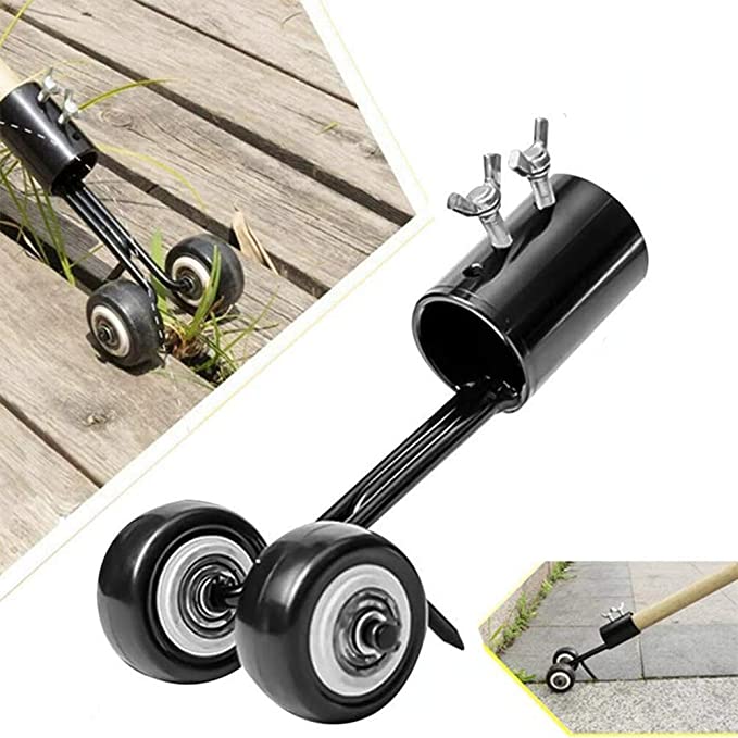 Extractor buruieni cu roti, ABS/Inox, 19 x 10 x 10 cm, Negru - eMAG.ro