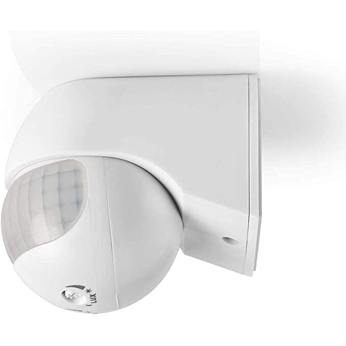 Detector de miscare, Cu infrarosu, IP44, De perete, LED ...