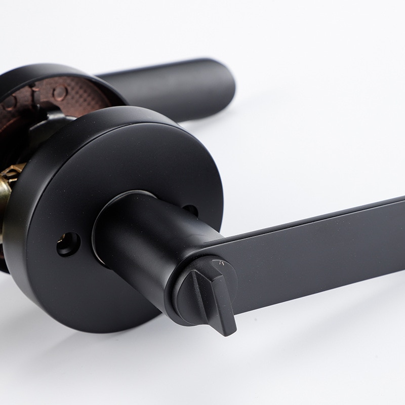 Clanta pentru usa fata, Aliaj de zinc, Negru - eMAG.ro