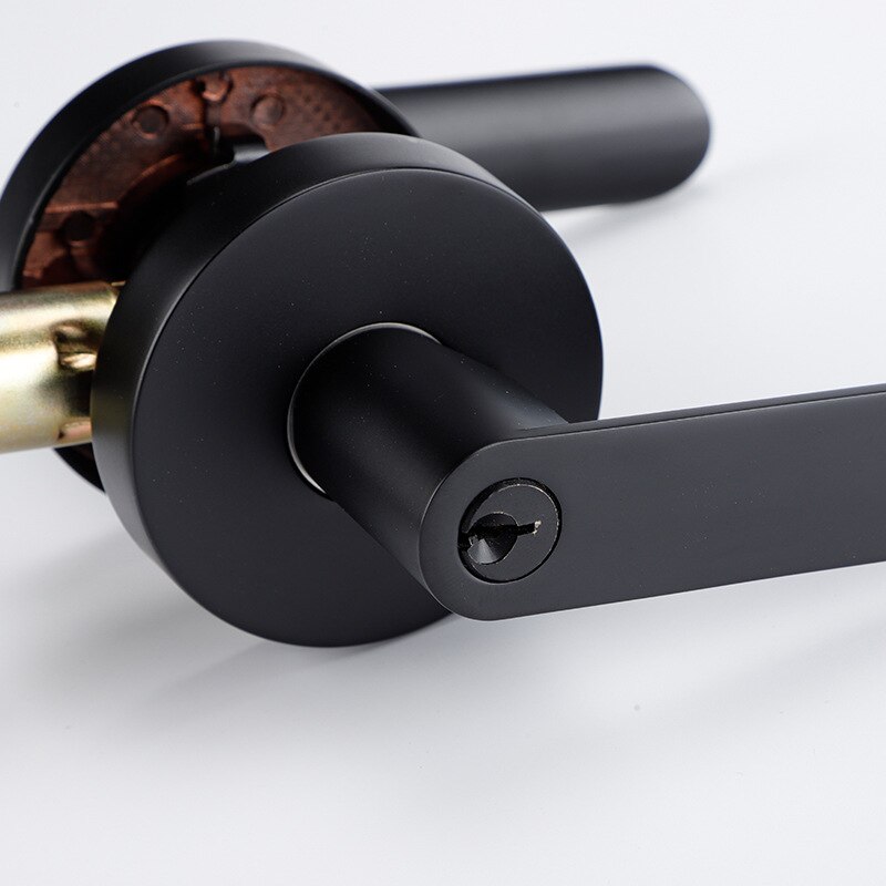 Clanta pentru usa fata, Aliaj de zinc, Negru - eMAG.ro