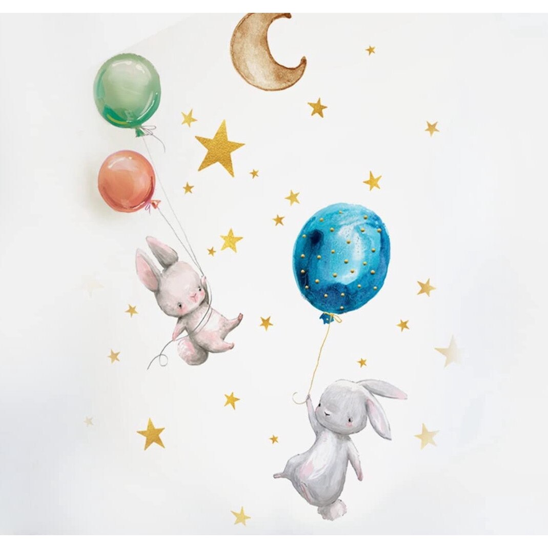 Autocolant de perete fluorescente pentru copii, Multicolor - eMAG.ro