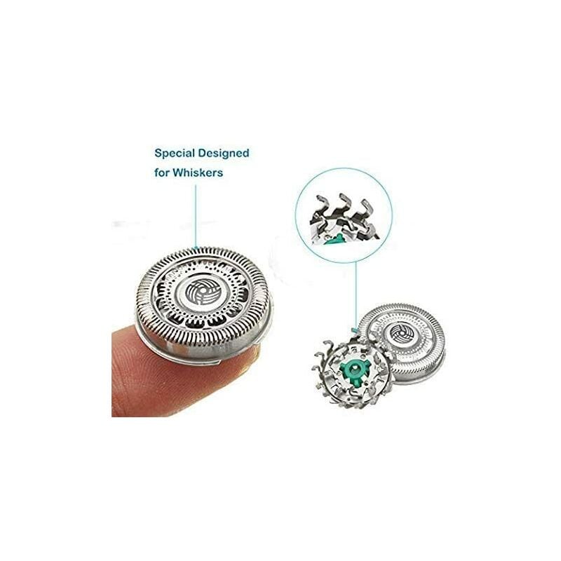 Set 3 rezerve pentru aparate de ras electrice, Otel inoxidabil ...