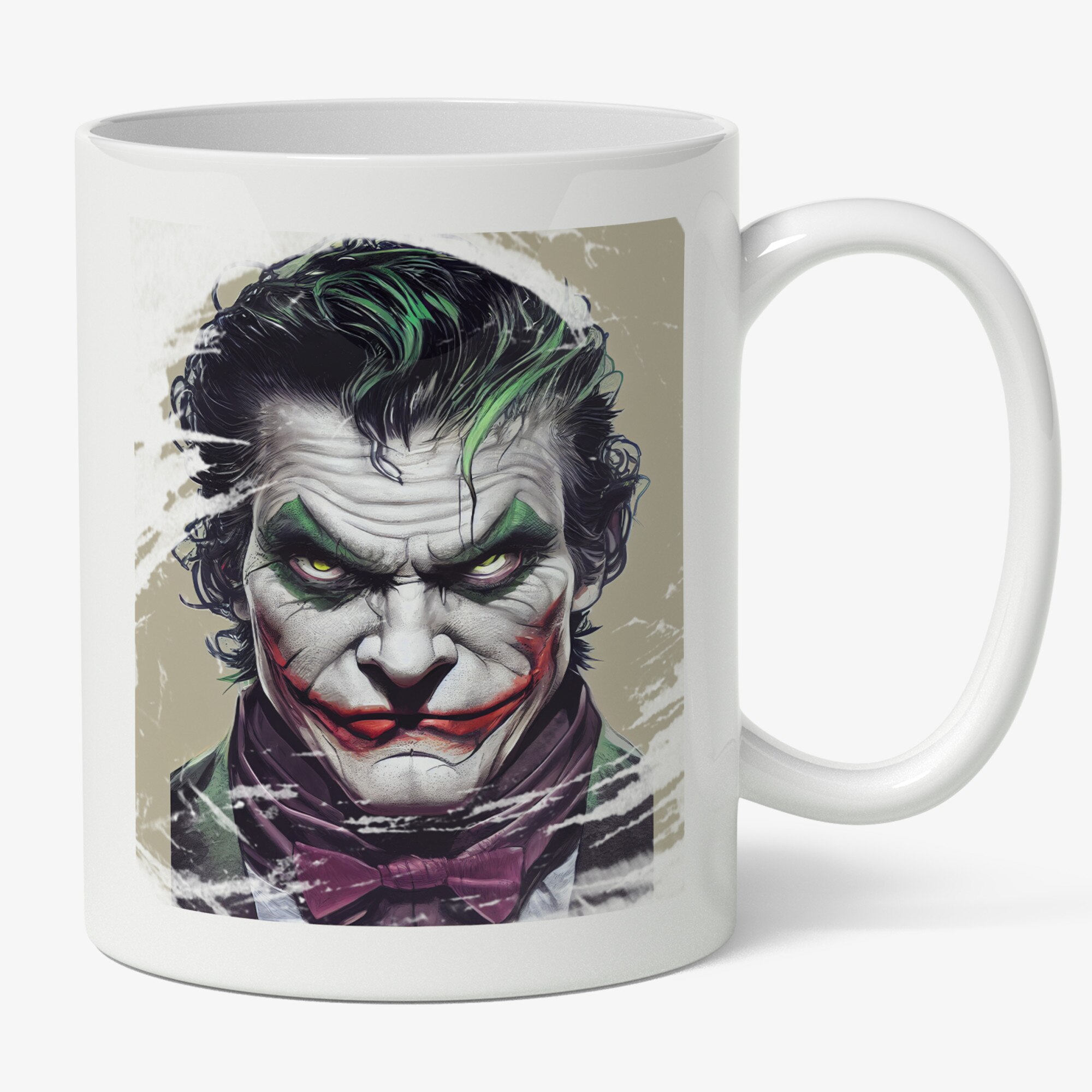 Joker portrébögre, akciófilmek, smink, rajzfilmek, Arthur Fleck ...