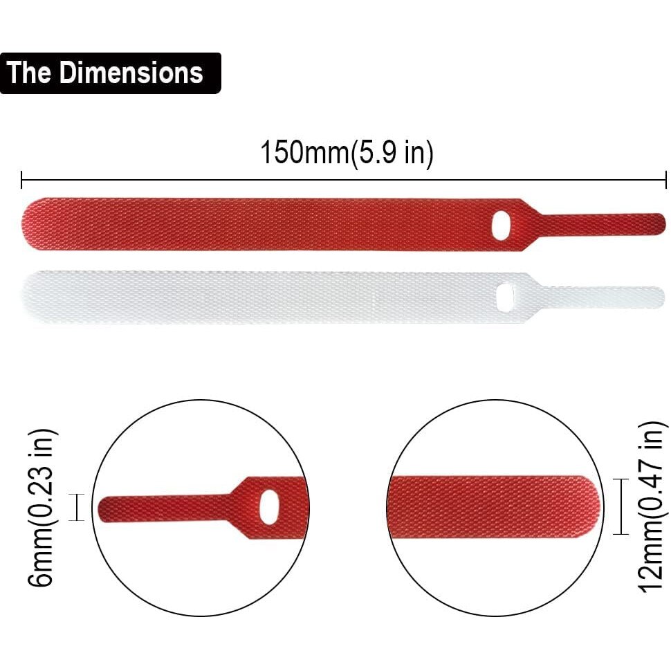 Set 80 coliere organizare cabluri, Nylon, Multicolor - eMAG.ro