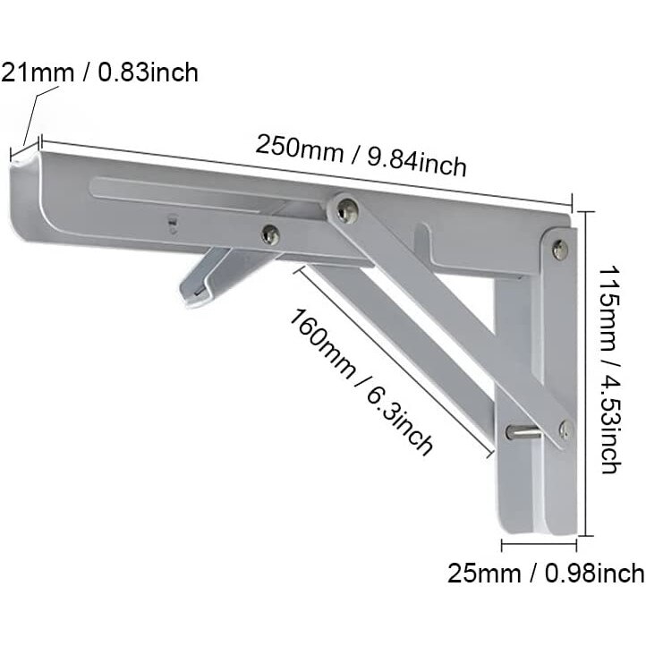 Set suport raft, Otel, Argintiu - eMAG.ro