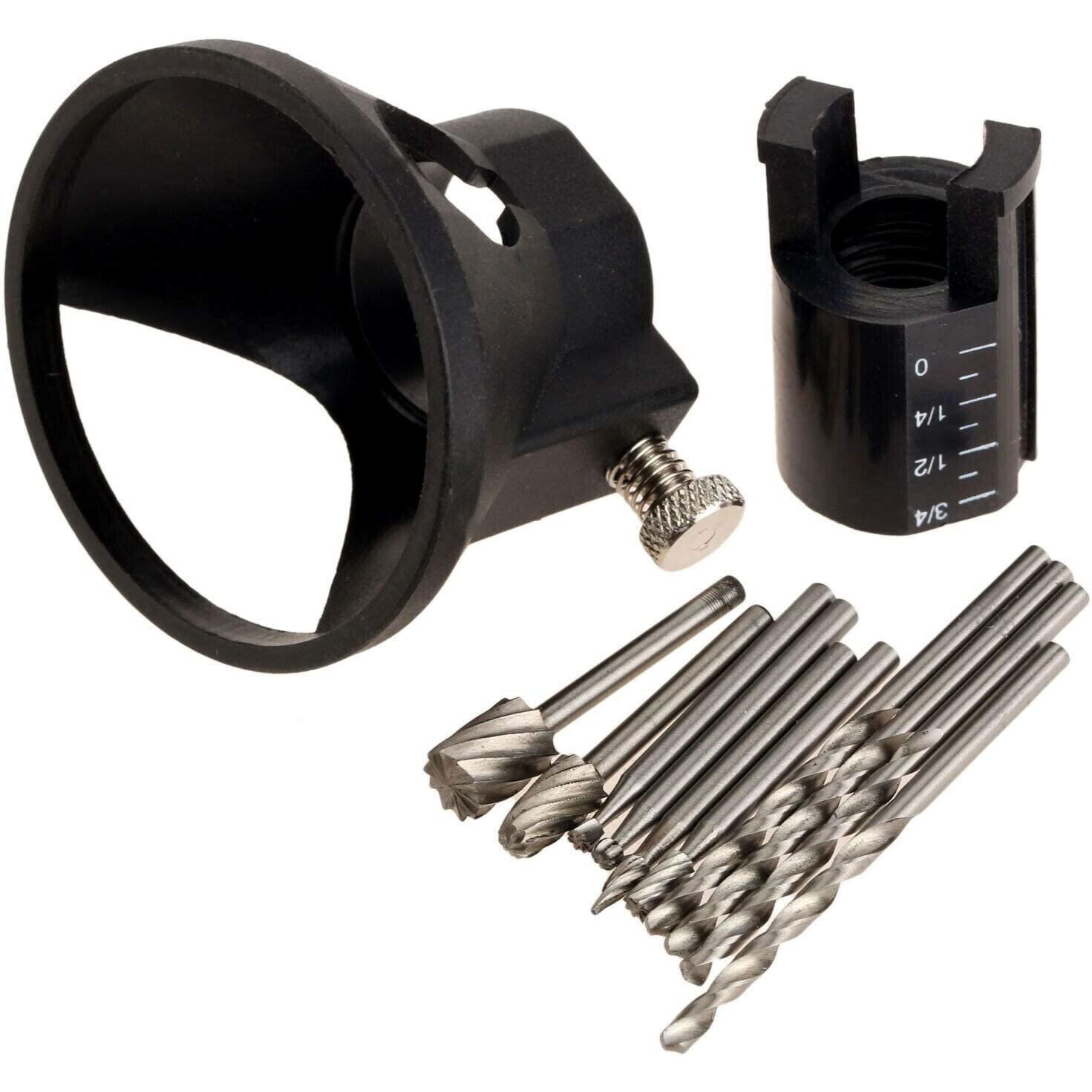 Kit de atasament rotativ, 11 elemente, Pentru burghie cu ghidaj de ...
