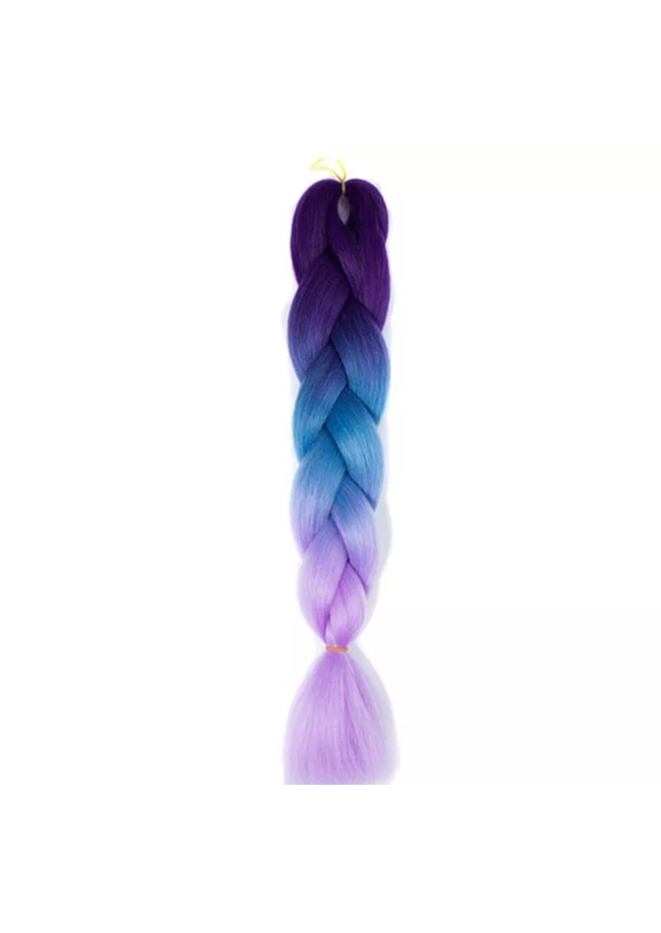 Extensii par sintetic pentru impletituri, Zola®, ombre mov inchis ...
