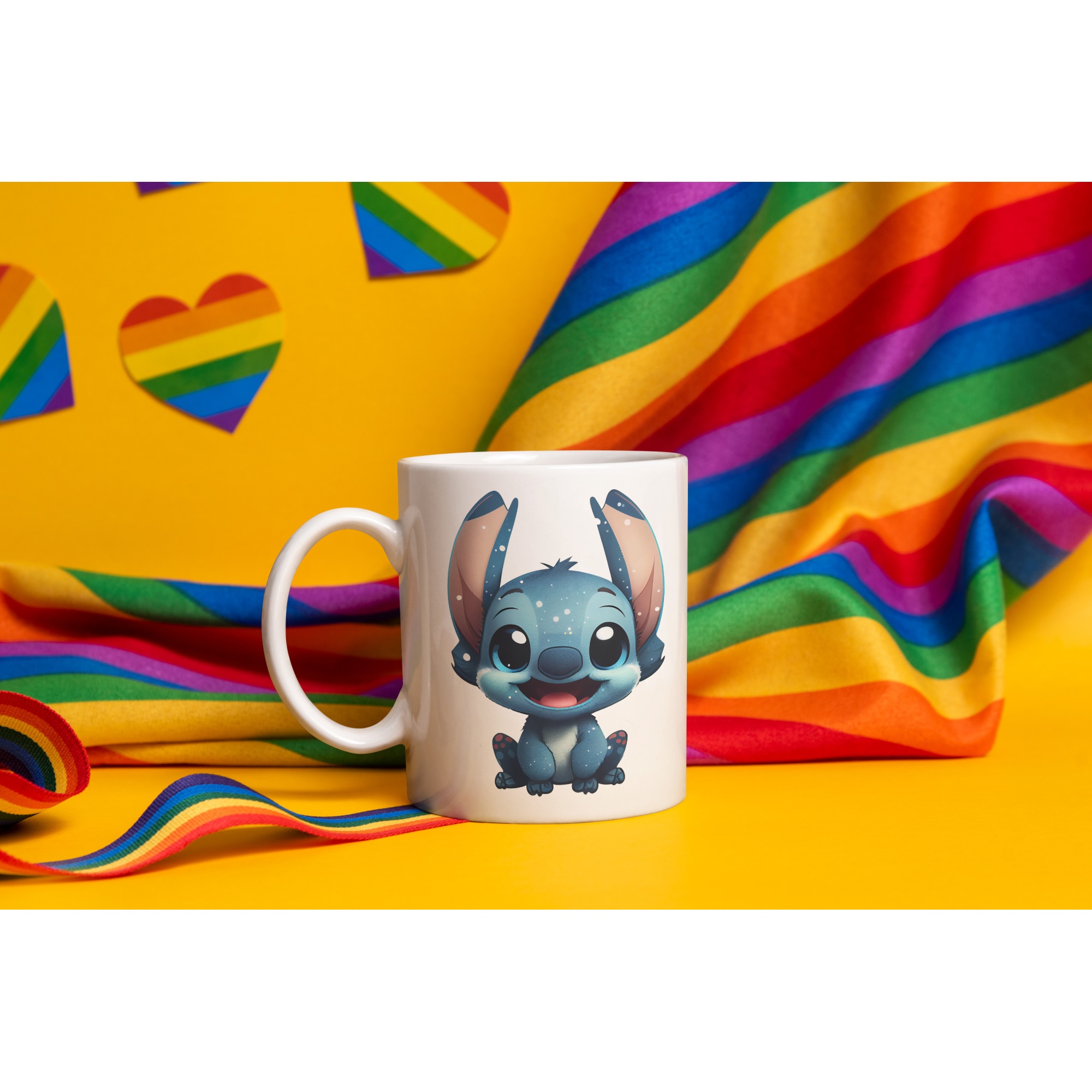 OEM Stitch Bögre, kitalált karakter, rajzfilmek, gyermekkori rajzok ...