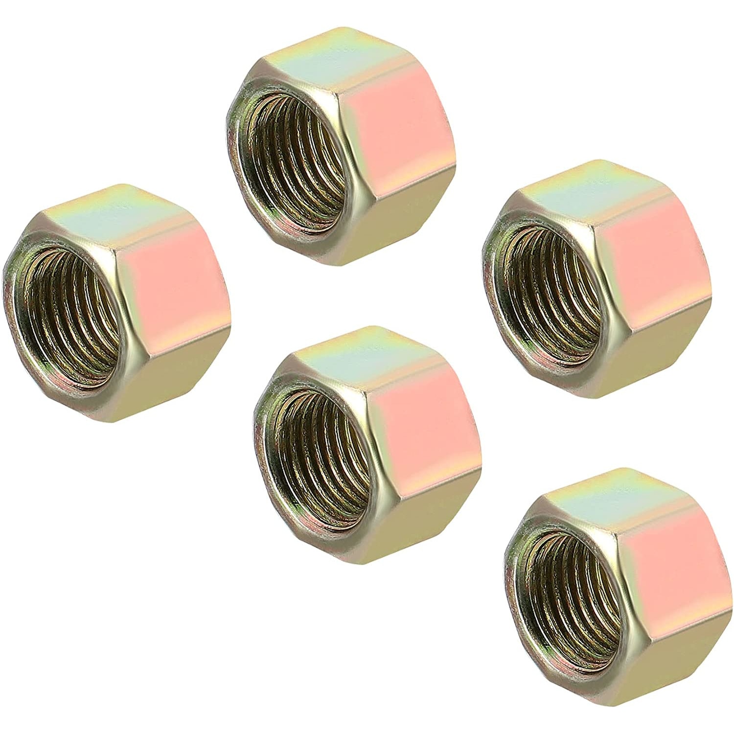 Set 5 piulite hexagonale, Zinc, M10 - eMAG.ro