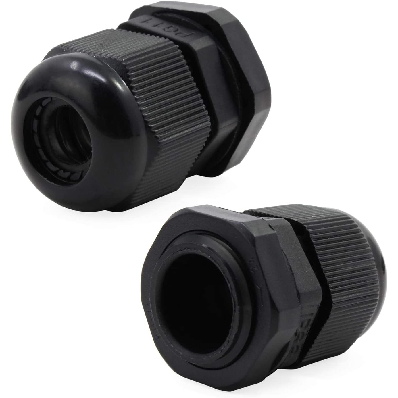 Set 30 presetupe de cablu, Plastic, 35-15mm, Negru - eMAG.ro