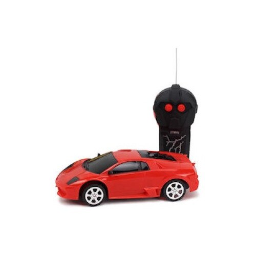 Masina cu telecomanda, Plastic, Rosu - eMAG.ro