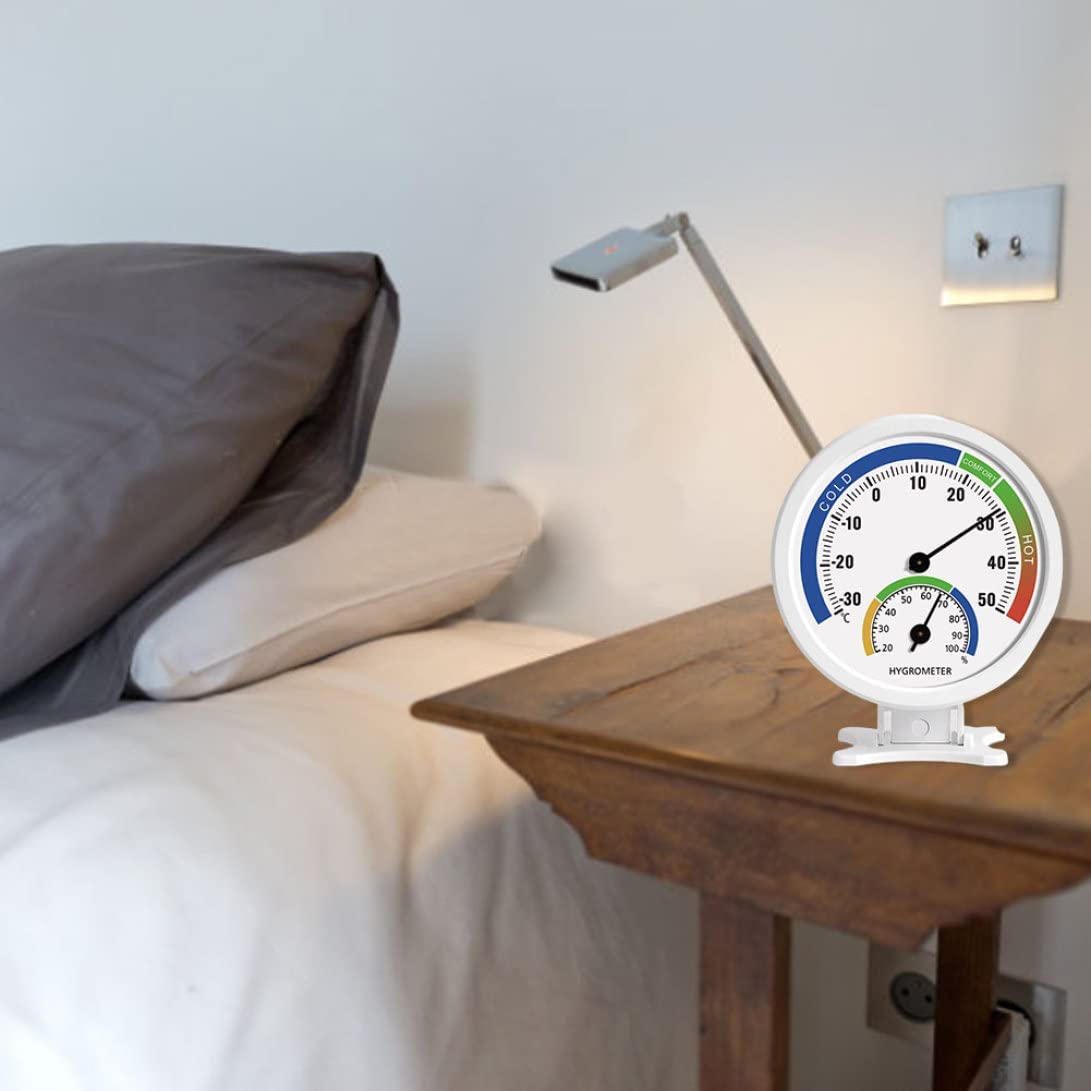 Termometru de camera, 7.5x2.5 cm, Alb - eMAG.ro