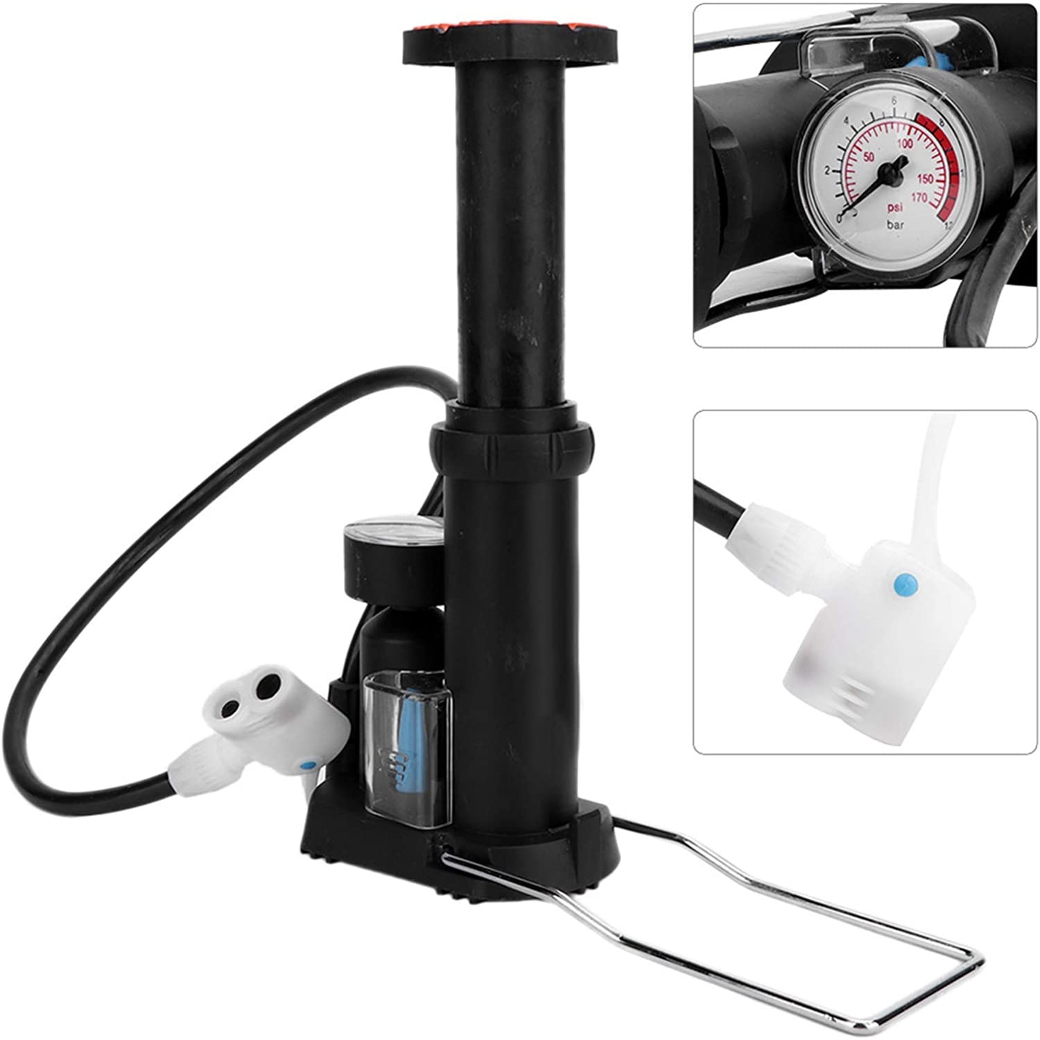 Pompa de umflat, Negru, 7 bari - eMAG.ro