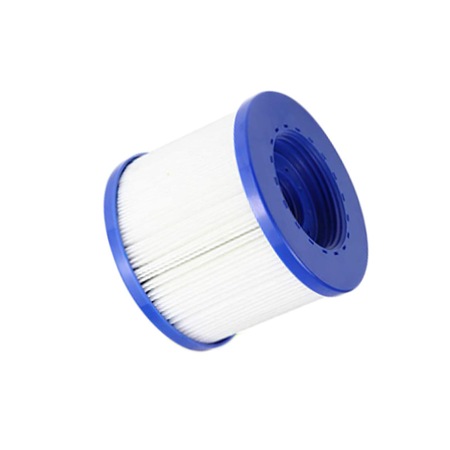 Filtru de piscina, Plastic, 105x60x82 mm, 150 g, Albastru/Alb - eMAG.ro