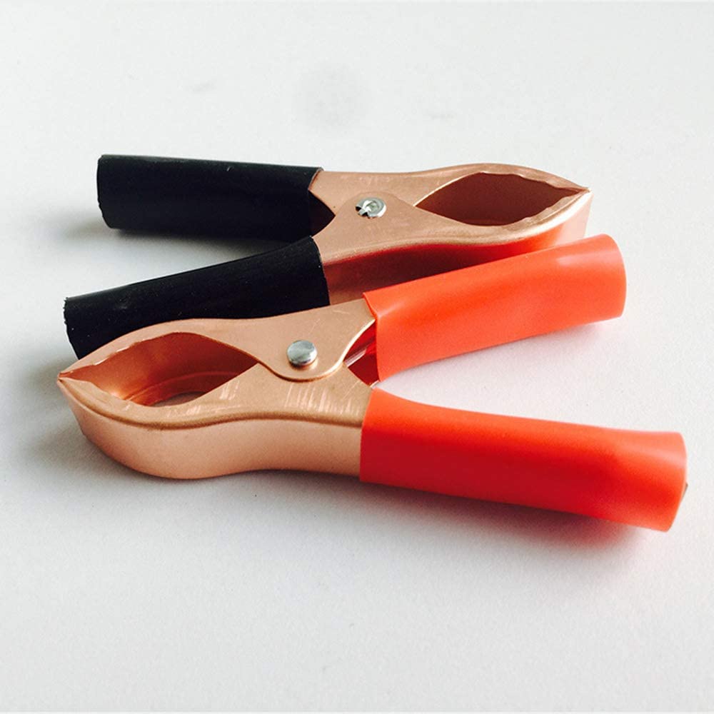 Cleste/Clama, Plastic, Pentru baterie de masina, 7 cm, Rosu/Negru - eMAG.ro