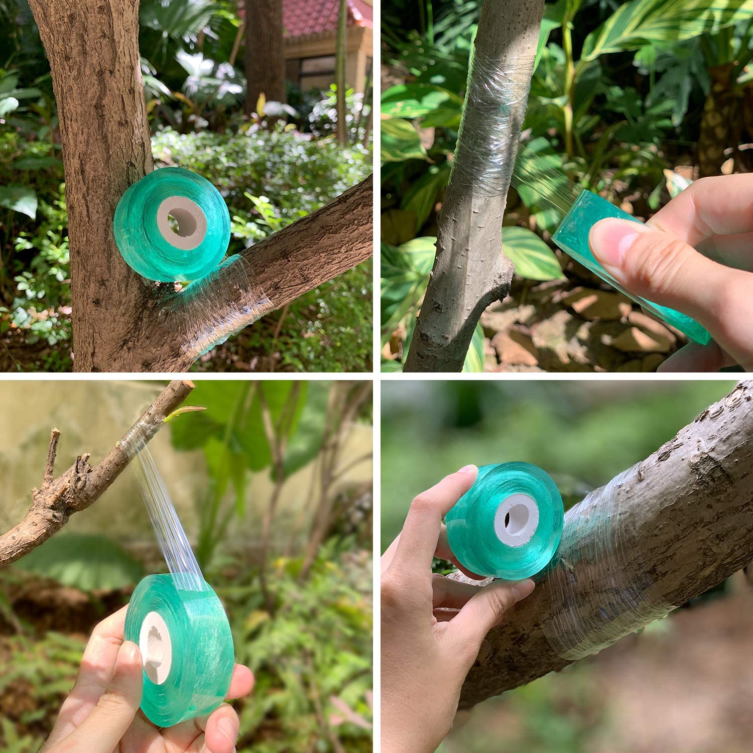 Banda de altoire, Polietilena, 2cm x 200m, 2 Bucati, Verde - eMAG.ro