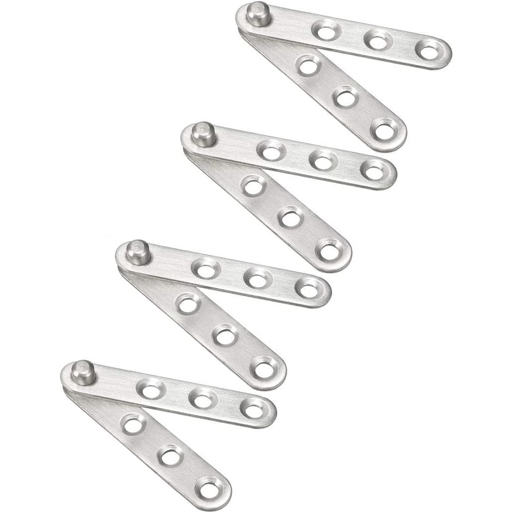 Balamale, Inox, Rotatie de 360 de grade, 4 buc, Argintiu - eMAG.ro