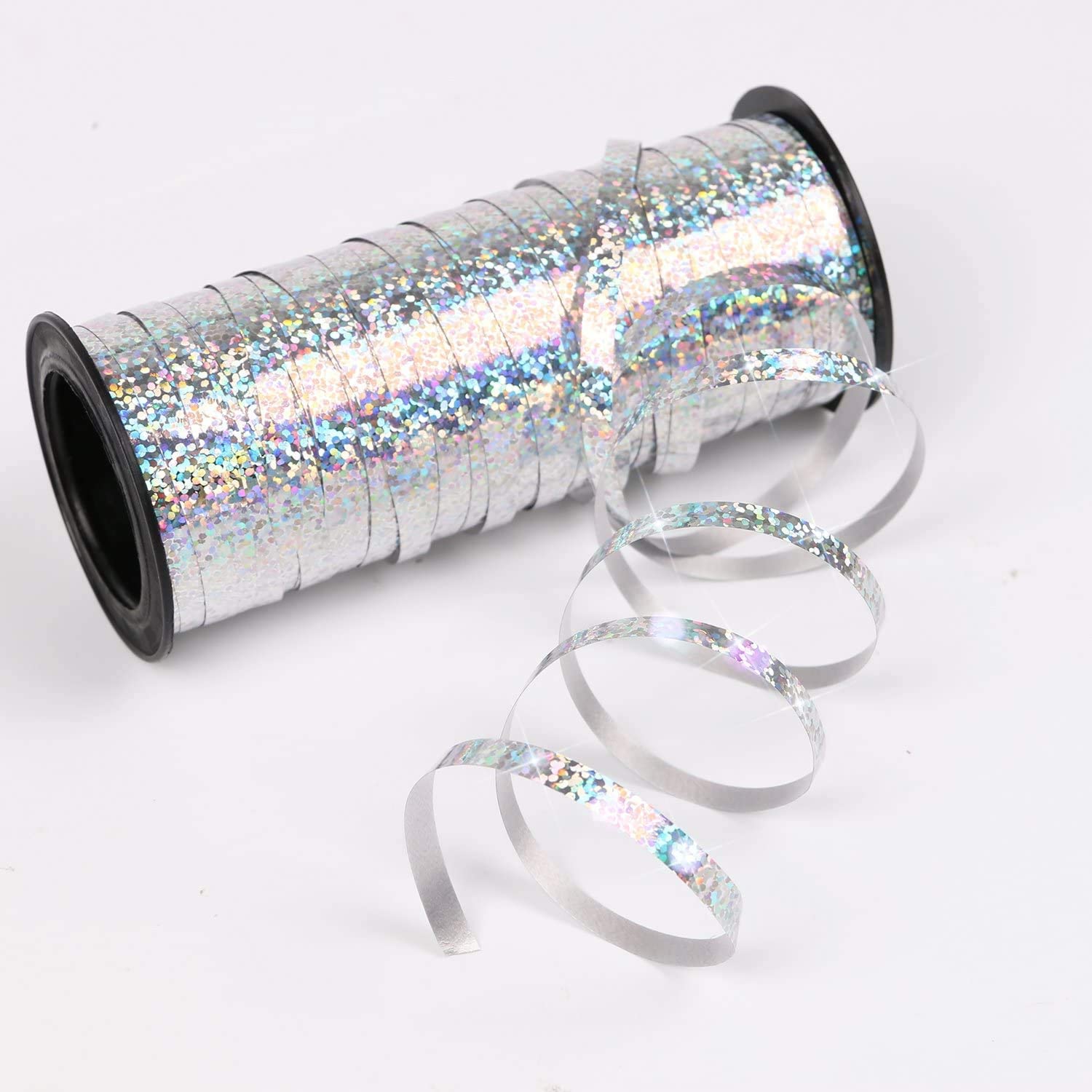 Set 2 panglici, Plastic, 100 m, Auriu/Argintiu - eMAG.ro