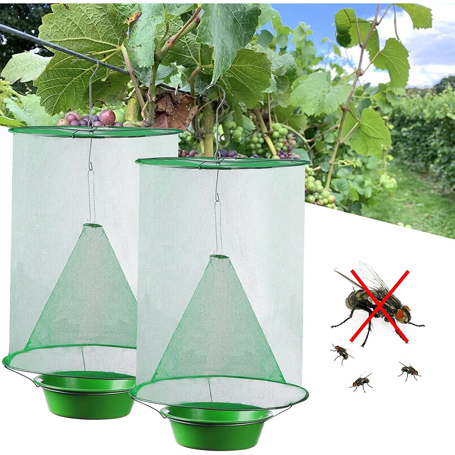 Capcana agatata pentru muste, Verde - eMAG.ro