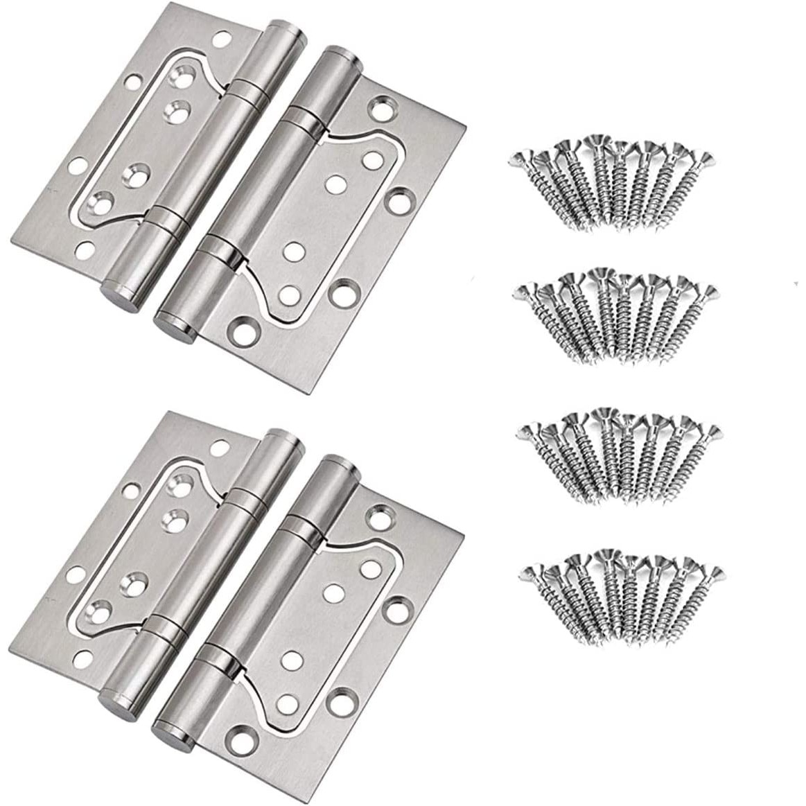 Set 4 balamale, Inox, Argintiu - eMAG.ro