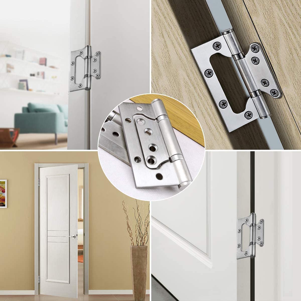 Set 4 balamale, Inox, Argintiu - eMAG.ro