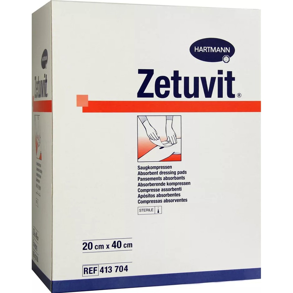 Comprese puperabsorbante sterile Hartmann, din material netesut ...