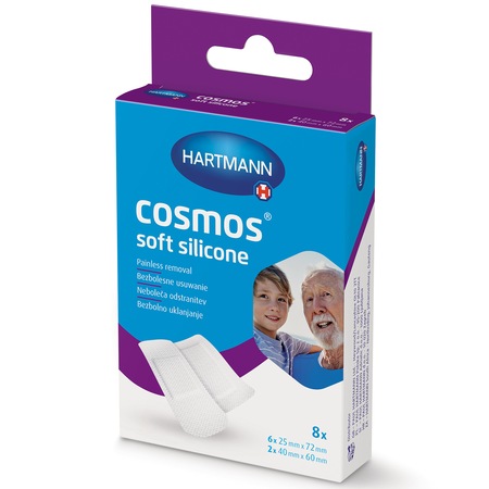 Plasturi Cosmos Soft Silicone Hartmann, 8 buc - eMAG.ro