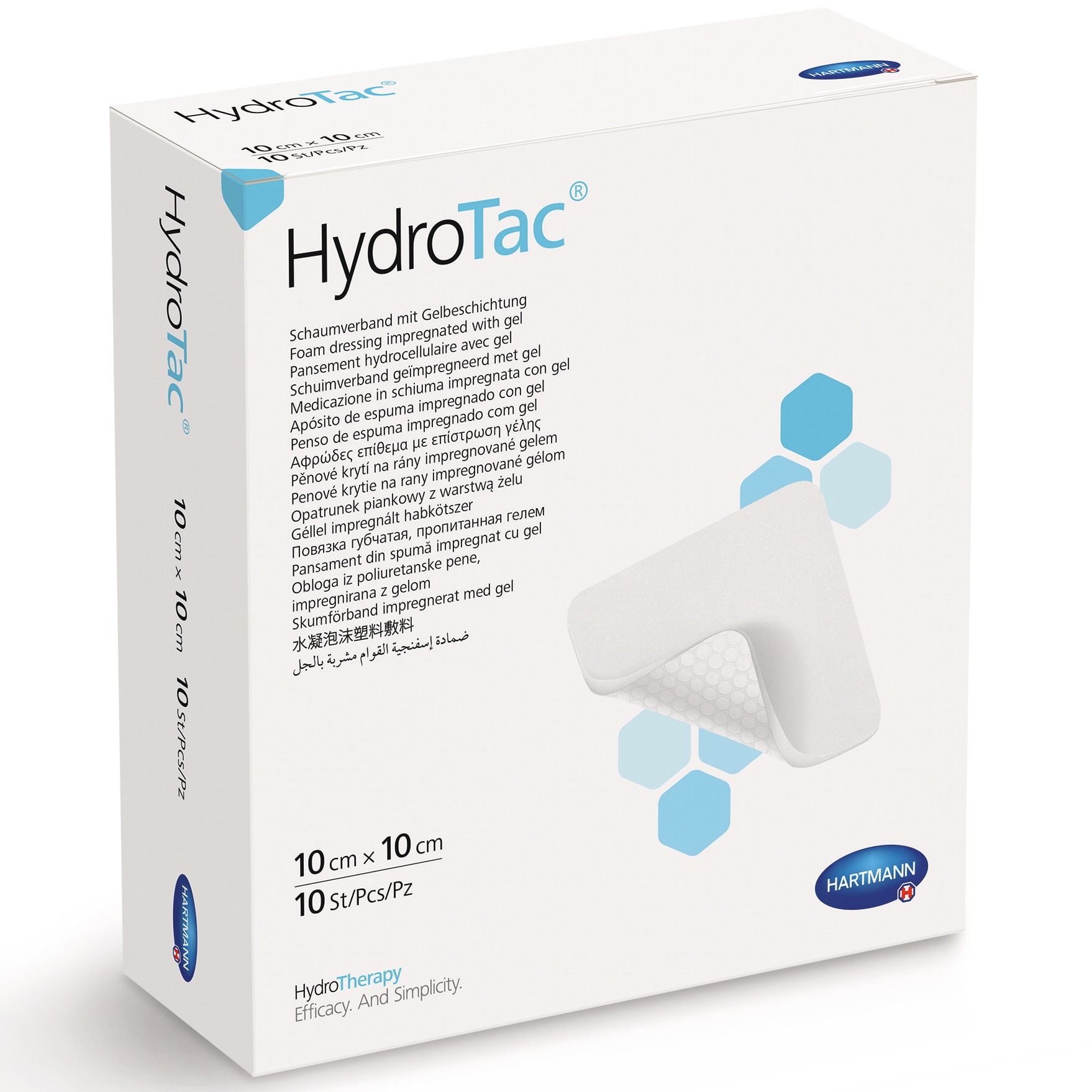 Pansament Hartmann, HydroTac, 10 x 10 cm, 10 buc - eMAG.ro